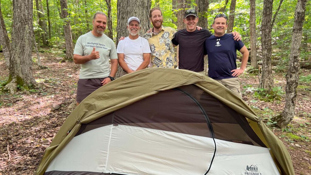U.S. Vets Camp Out, Hike Over Eight Miles During WIM Backpacking Event ...